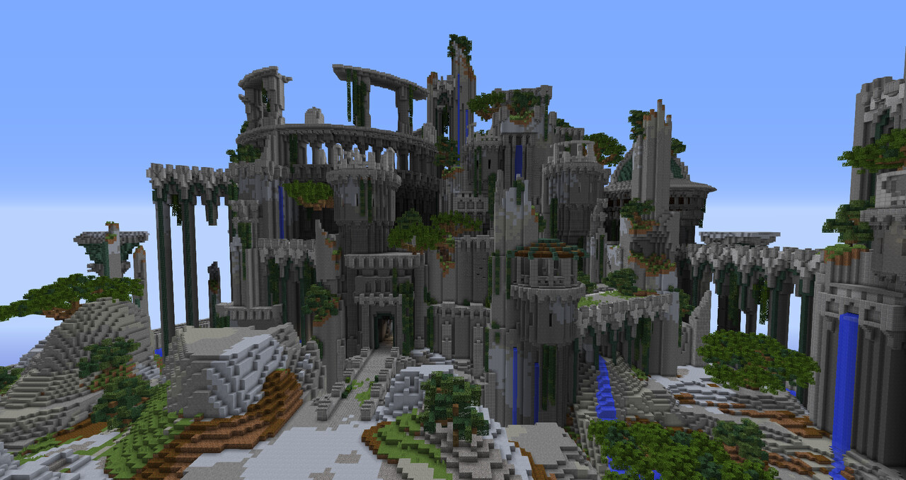 Fallen ruins l Survival games lobby Minecraft Map