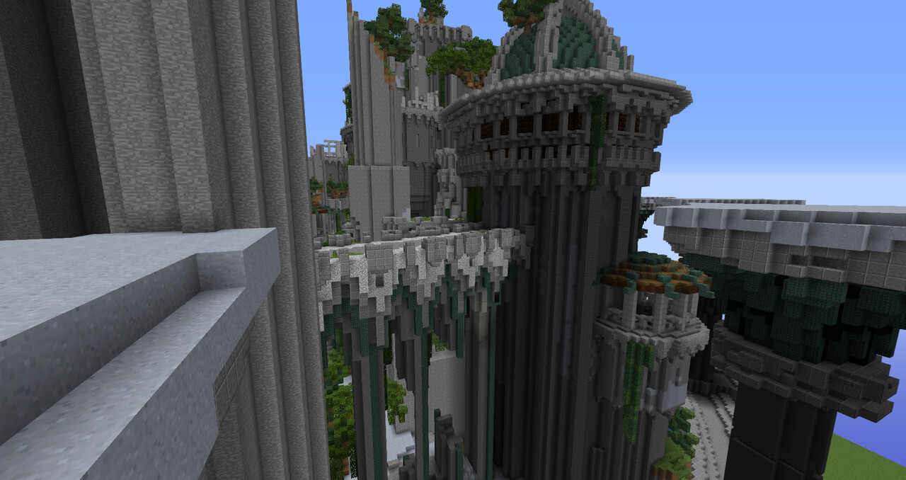 Fallen ruins l Survival games lobby Minecraft Map