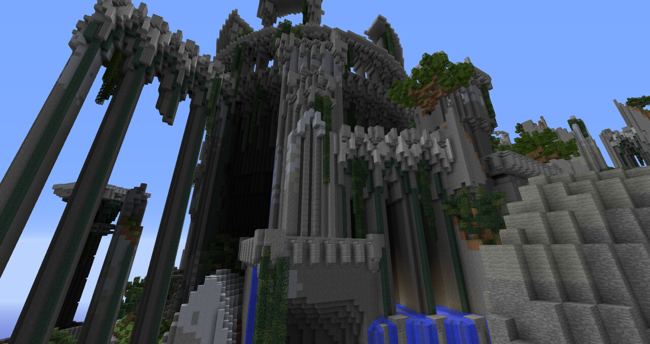 Fallen ruins l Survival games lobby Minecraft Map