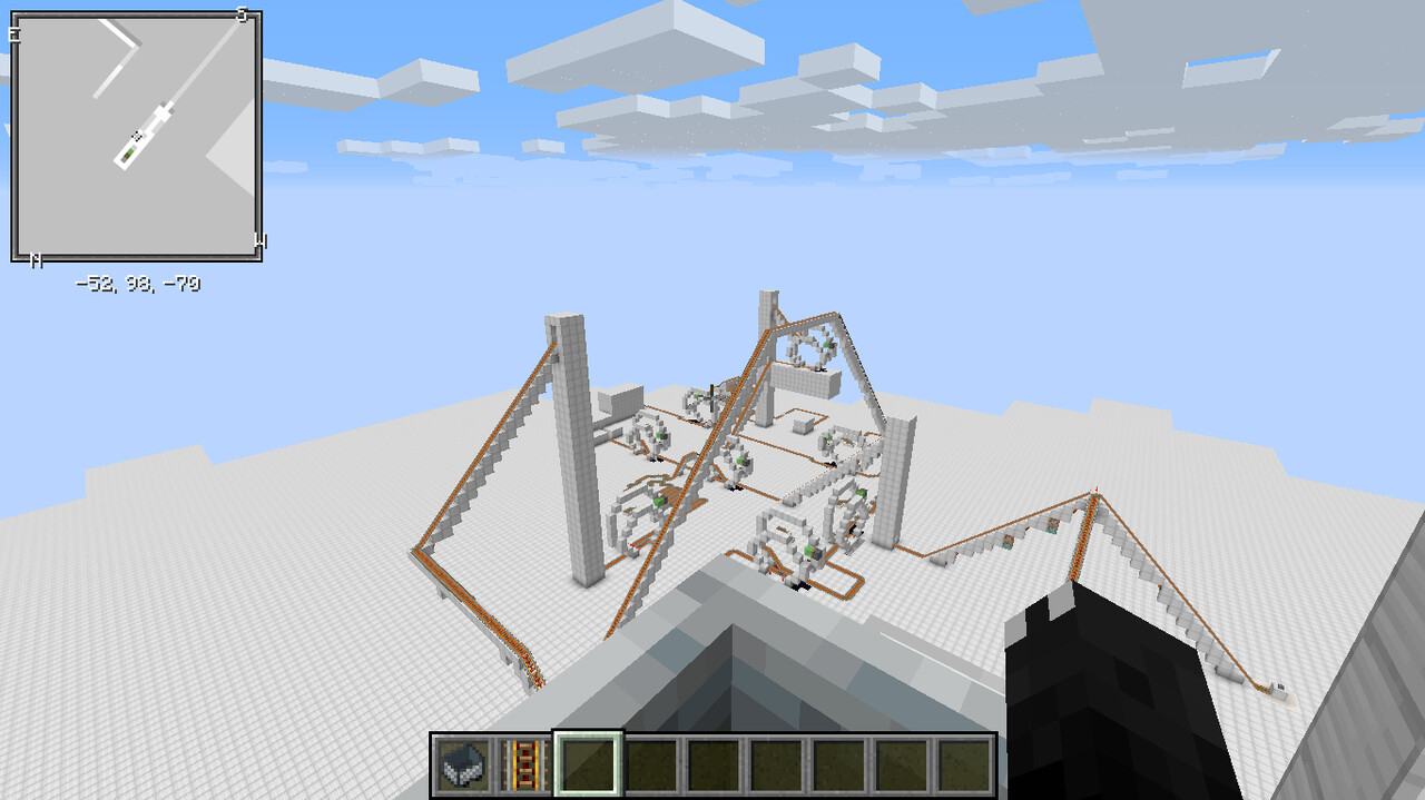 Roller Coaster map Minecraft Map