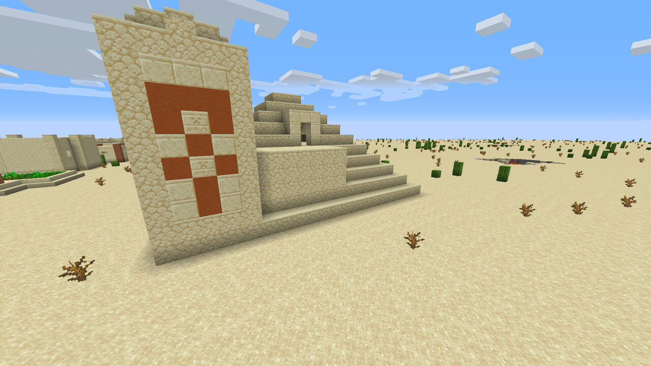 Desert Temple Revamped (No-Trap Version) Minecraft Map