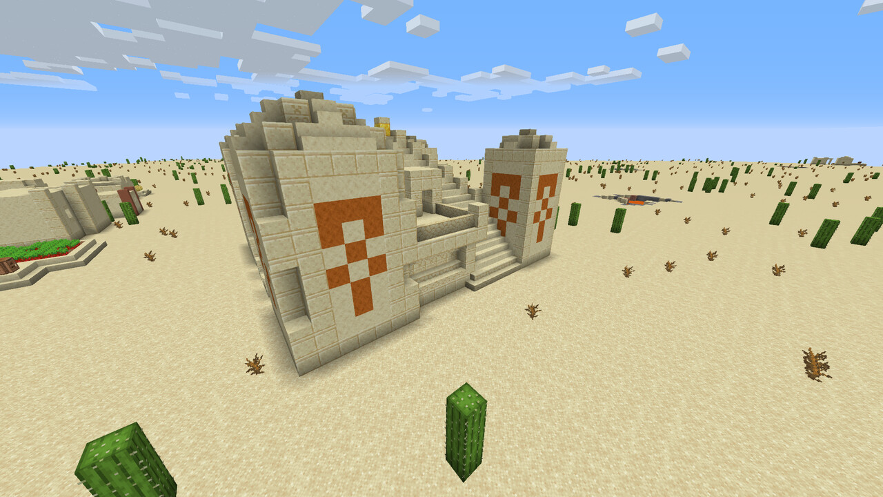 Desert Temple Revamped (No-Trap Version) Minecraft Map