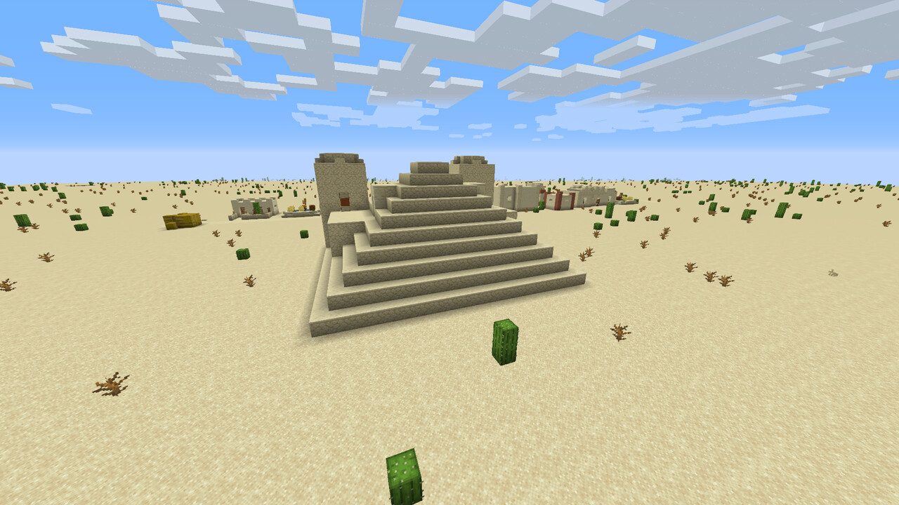 Desert Temple Revamped (No-Trap Version) Minecraft Map