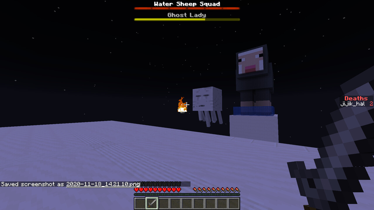 Water Sheep Boss Fight Minecraft Map