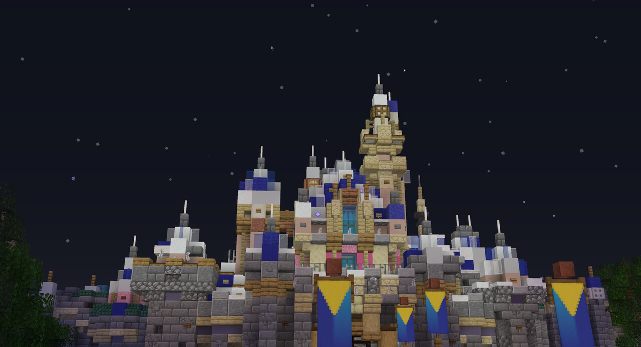 Disneyland Park - Winter Version Minecraft Map