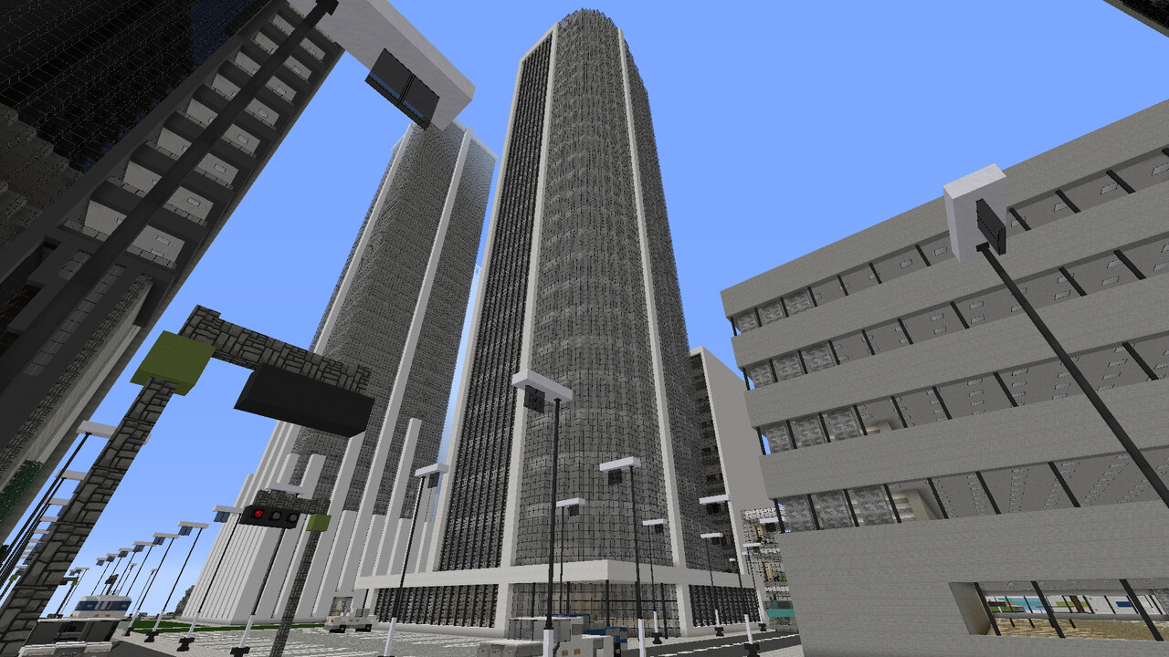 Modern Office Building Minecraft Map