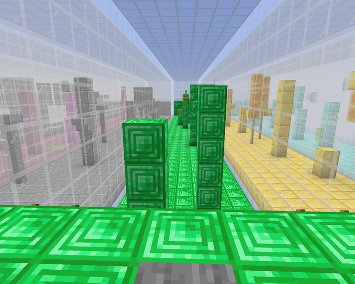 Rectangle Parkour Minecraft Map
