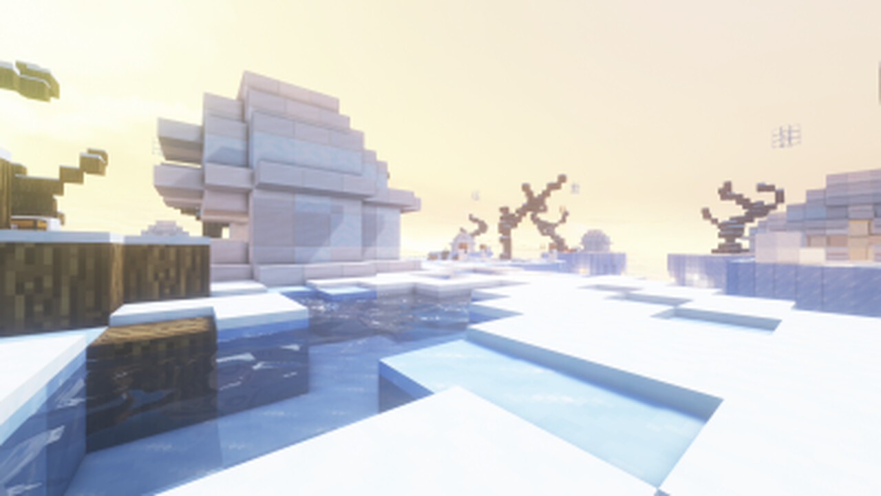 Skywars ice map Minecraft Map