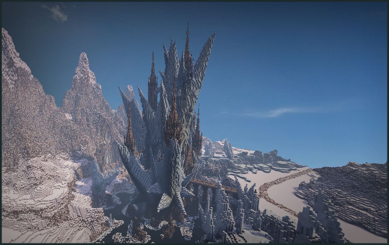 Khal'Khalirak - Evil Ice Fortress - Splitterfeste Minecraft Map