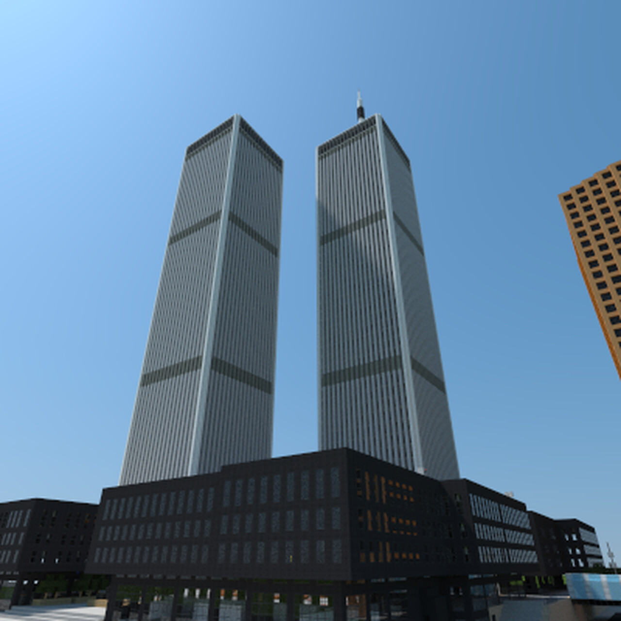 Original World Trade Center Complex, Lower Manhattan - New York City in ...