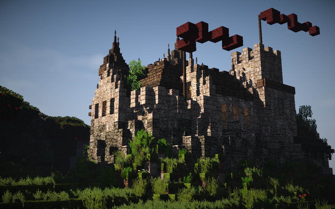#WeAreConquest - Small Medieval Castle 1.15 Minecraft Map