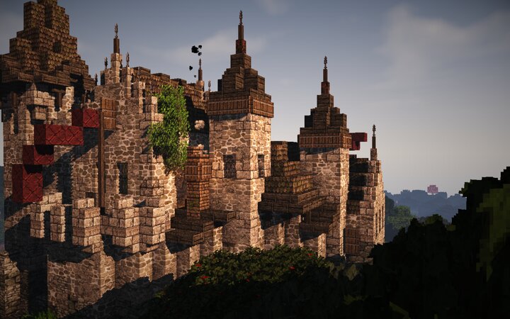 #WeAreConquest - Small Medieval Castle 1.15 Minecraft Map