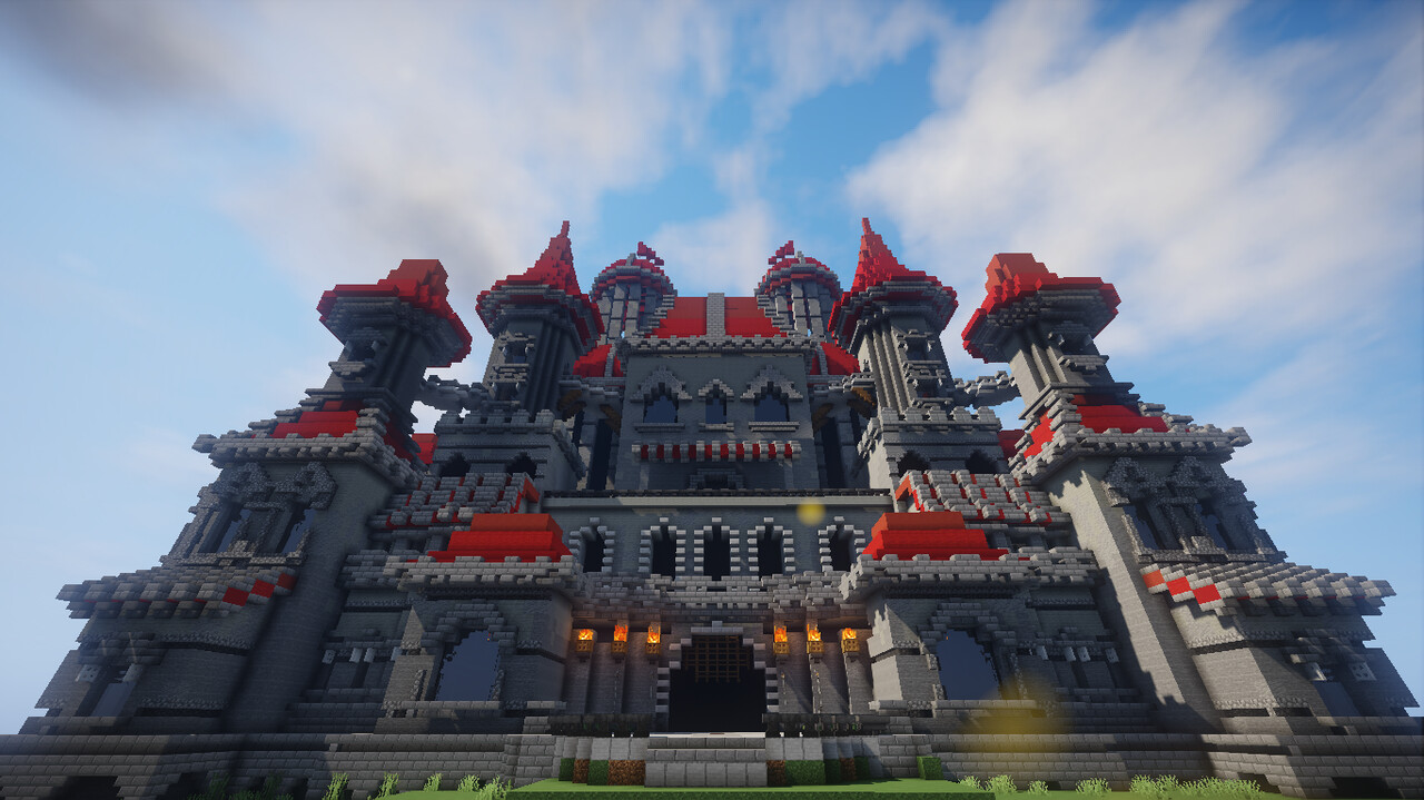 Castillo Rojo Minecraft Map