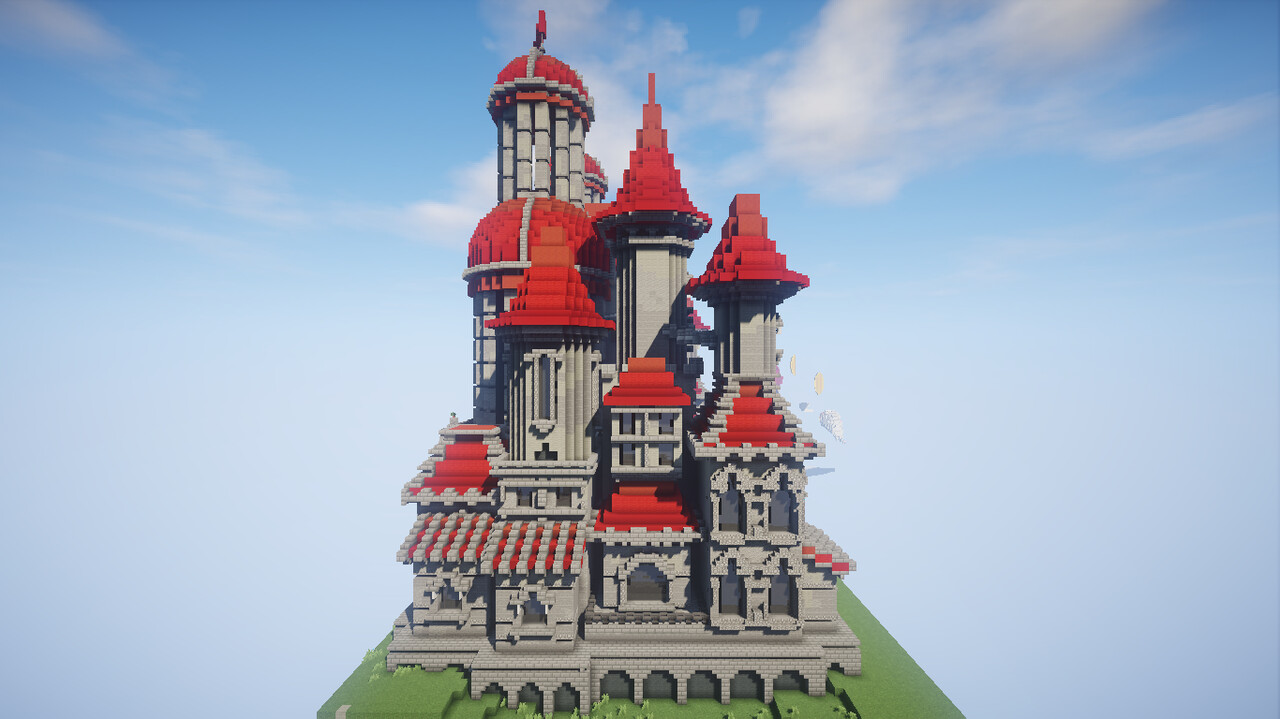 Castillo Rojo Minecraft Map