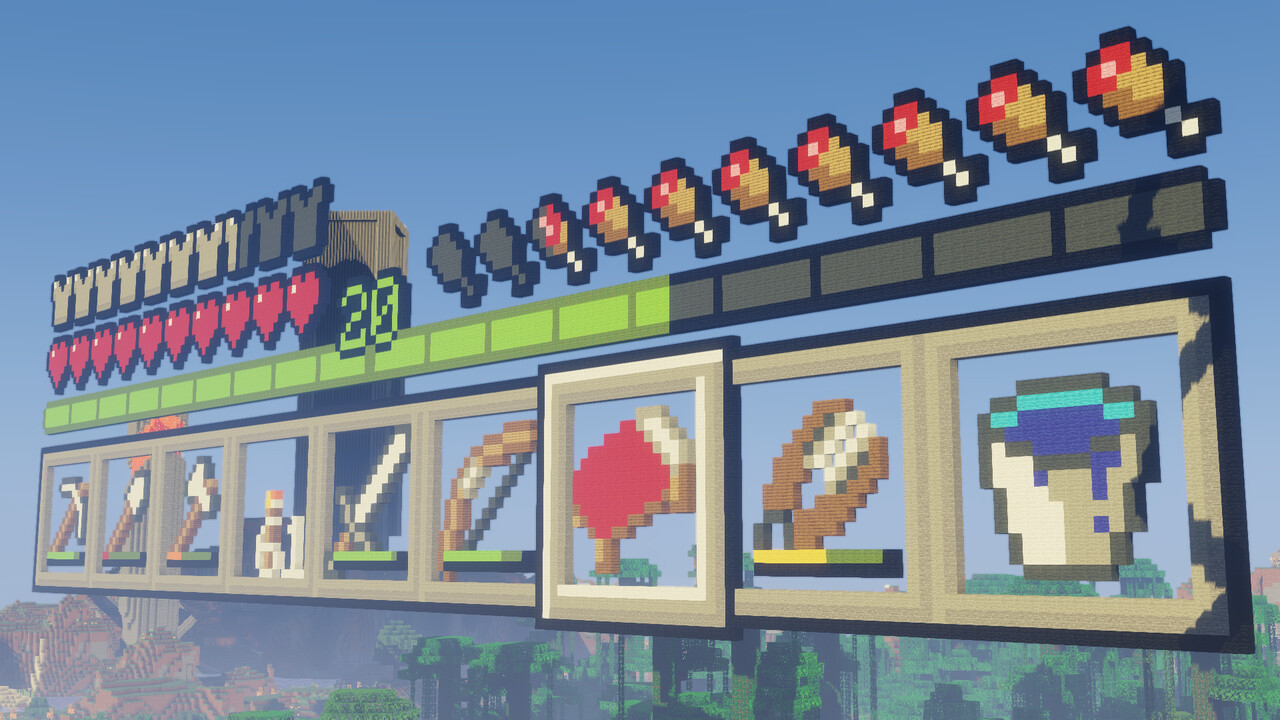 Hotbar XL Minecraft Map