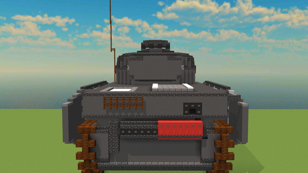 Panzer IV H NOW in Shematic ! Minecraft Map