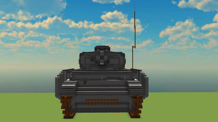 Panzer IV H NOW in Shematic ! Minecraft Map