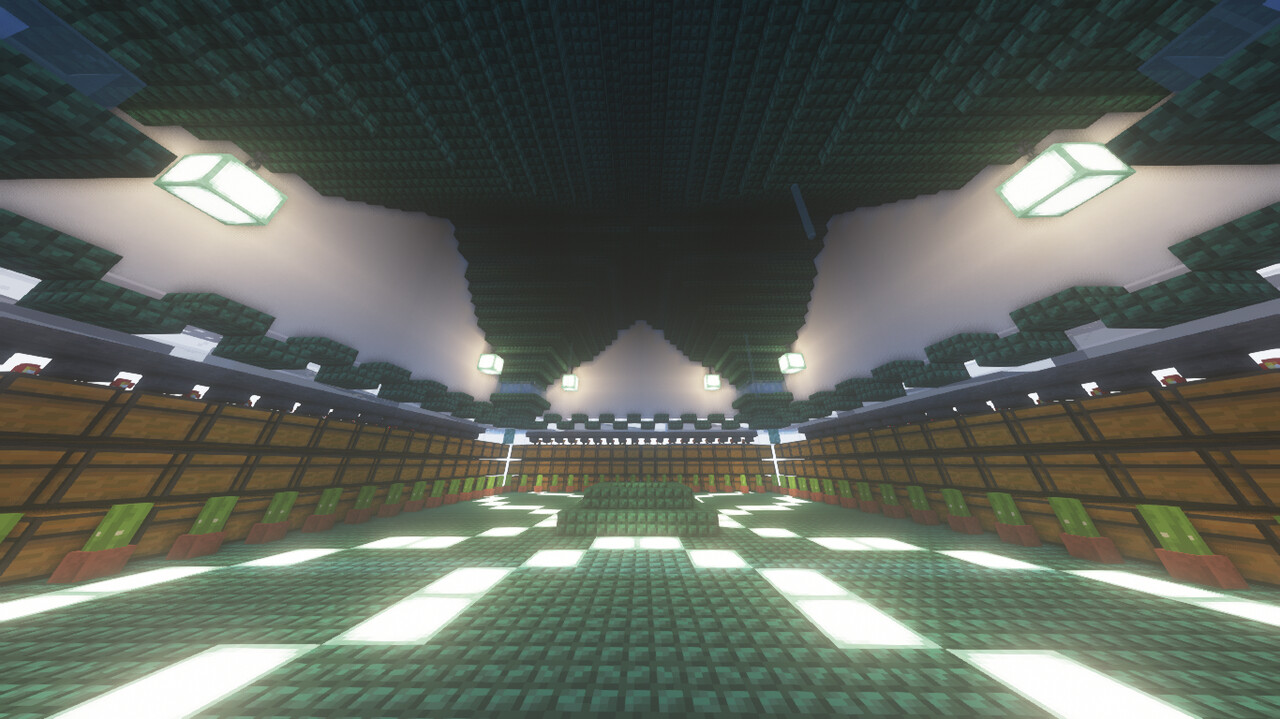 sugar cane farm + cactus farm + warehouse Minecraft Map