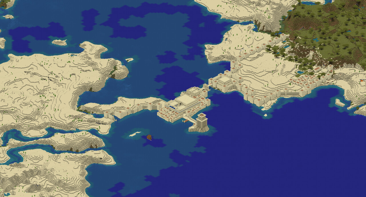 Babylon, a mesopotamian city [UHC] Minecraft Map