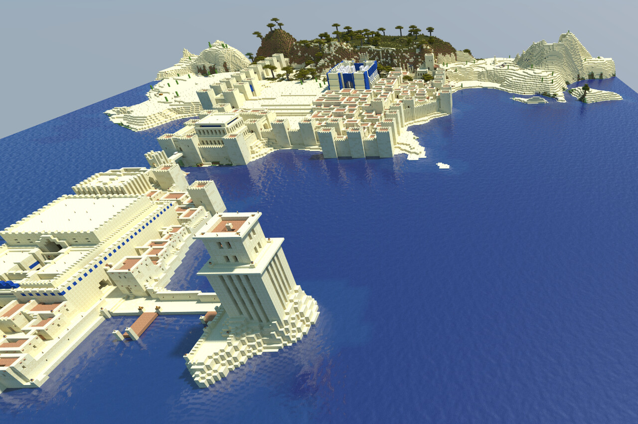 Babylon, a mesopotamian city [UHC] Minecraft Map