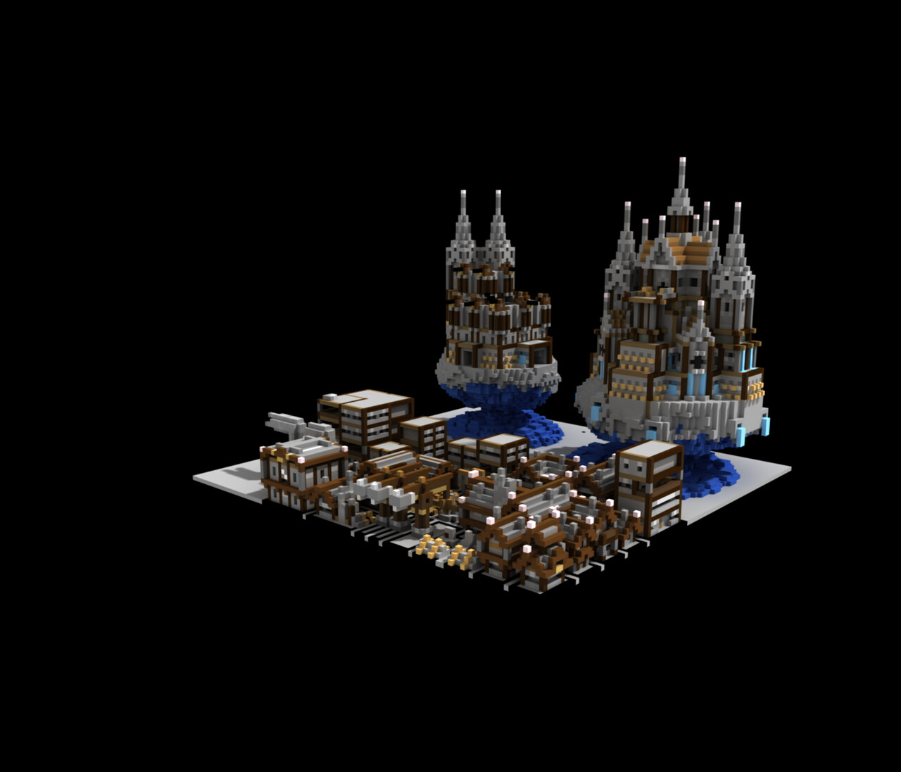Medieval small creative bundle Minecraft Map