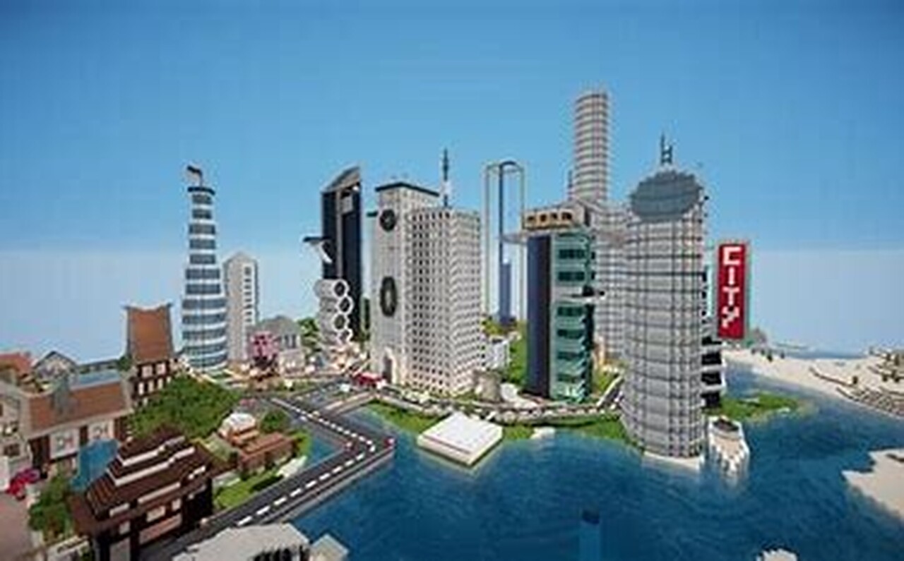 Our world ( A city ) Minecraft Map