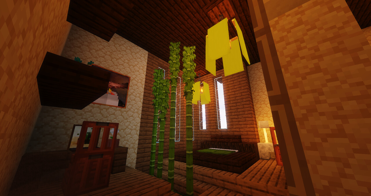 luxurious sandstone house Minecraft Map