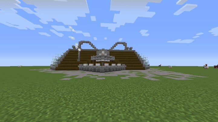 Mmm cartoon man house Minecraft Map