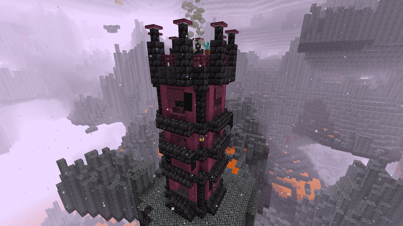 Nether Base Tutorial!!!! 1.16 (8x8) Minecraft Map