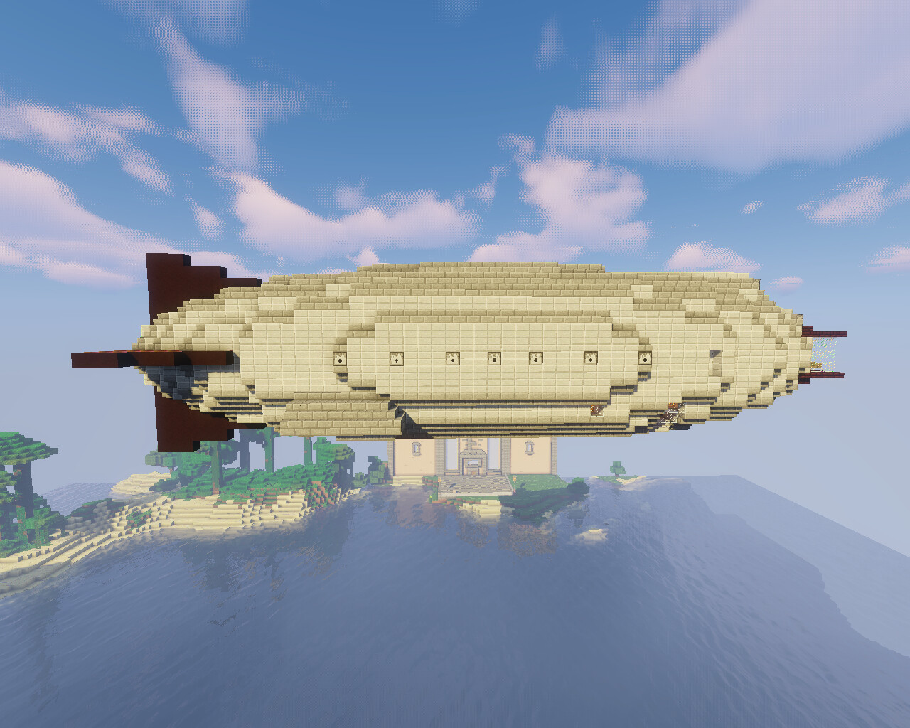 Imperial Navy Destroyer (L-corp) for movecraft Minecraft Map