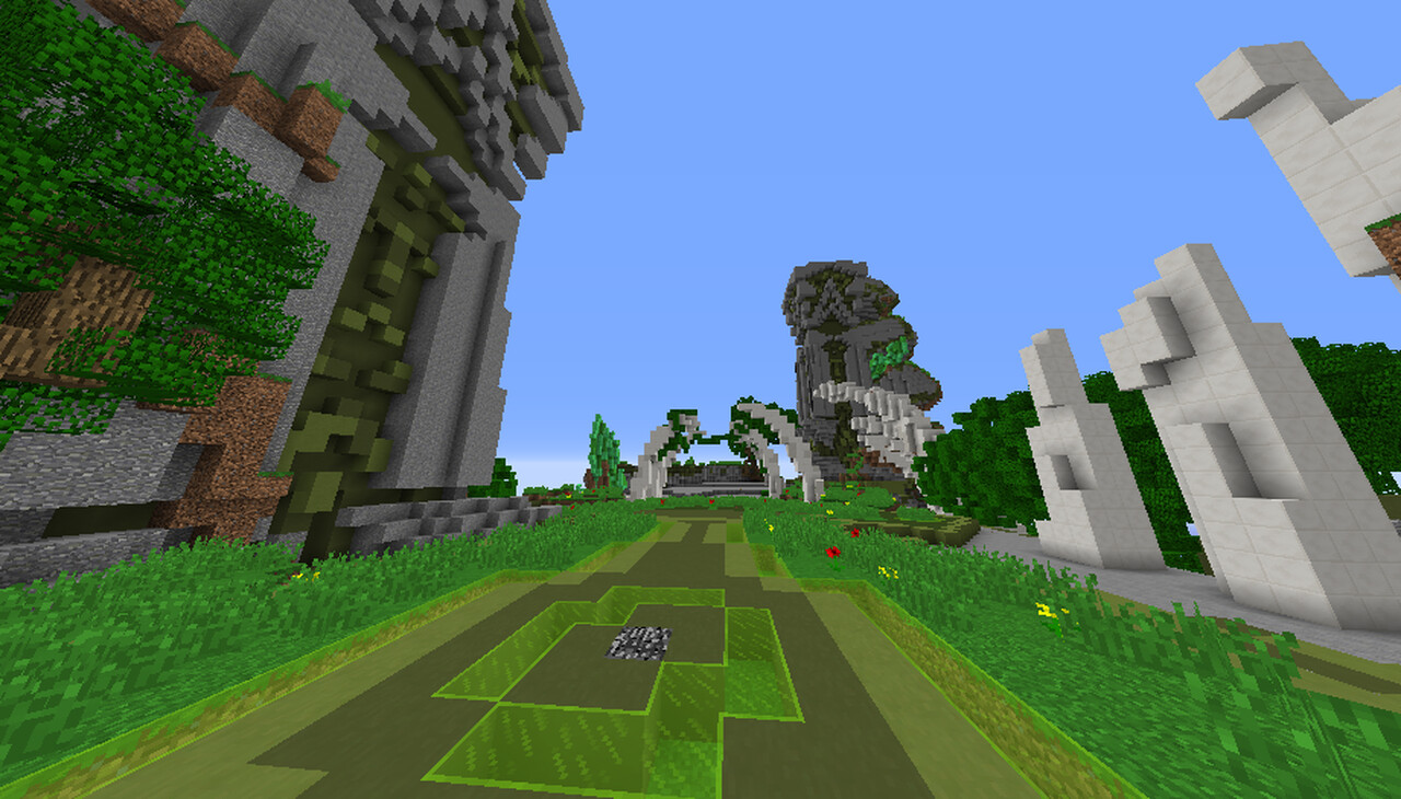 Emerald Spawn | Spawn/hub - 11 Minecraft Map