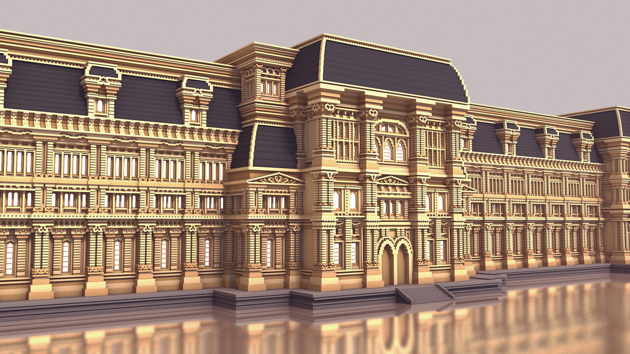 Architectural Palace Minecraft Map