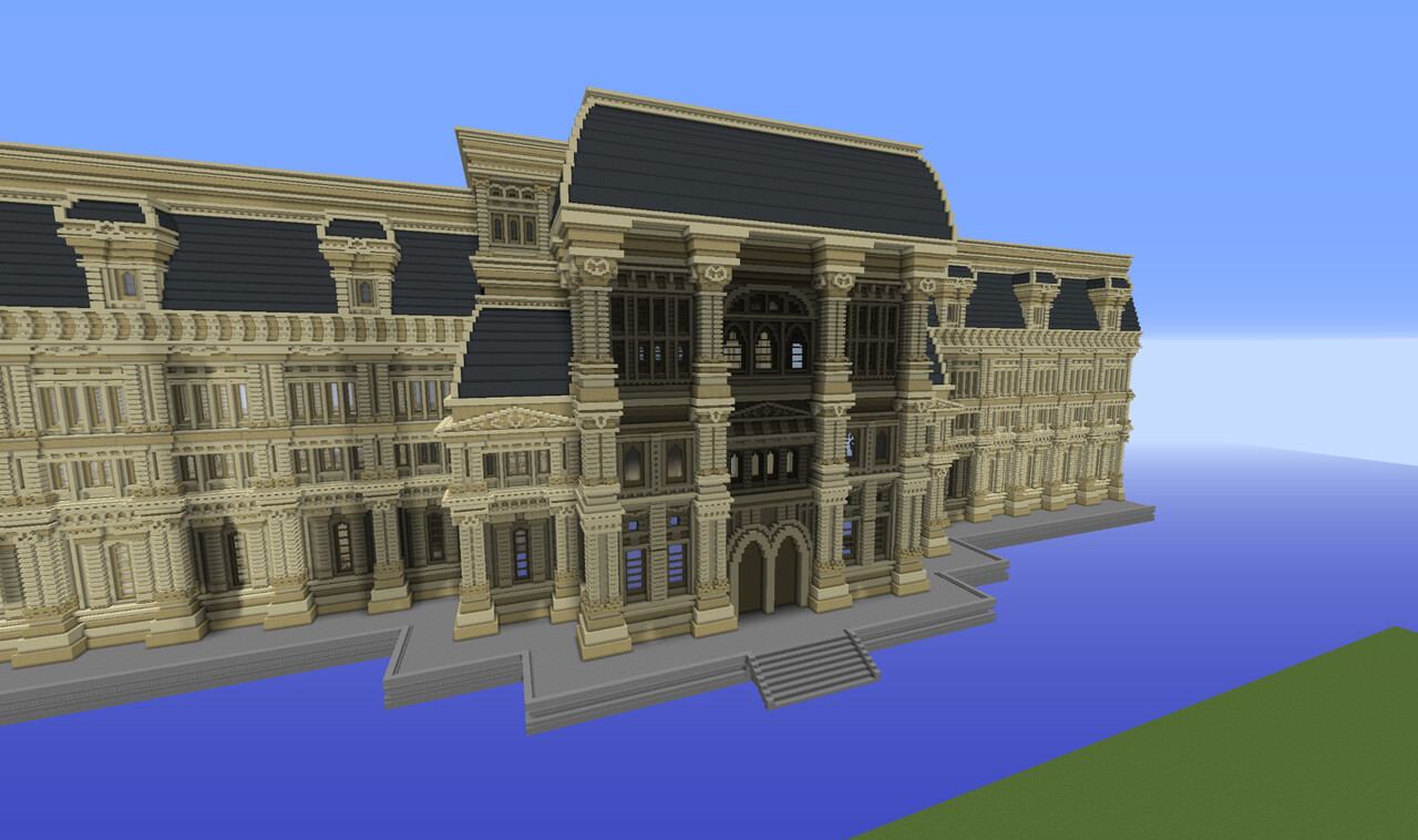 Architectural Palace Minecraft Map