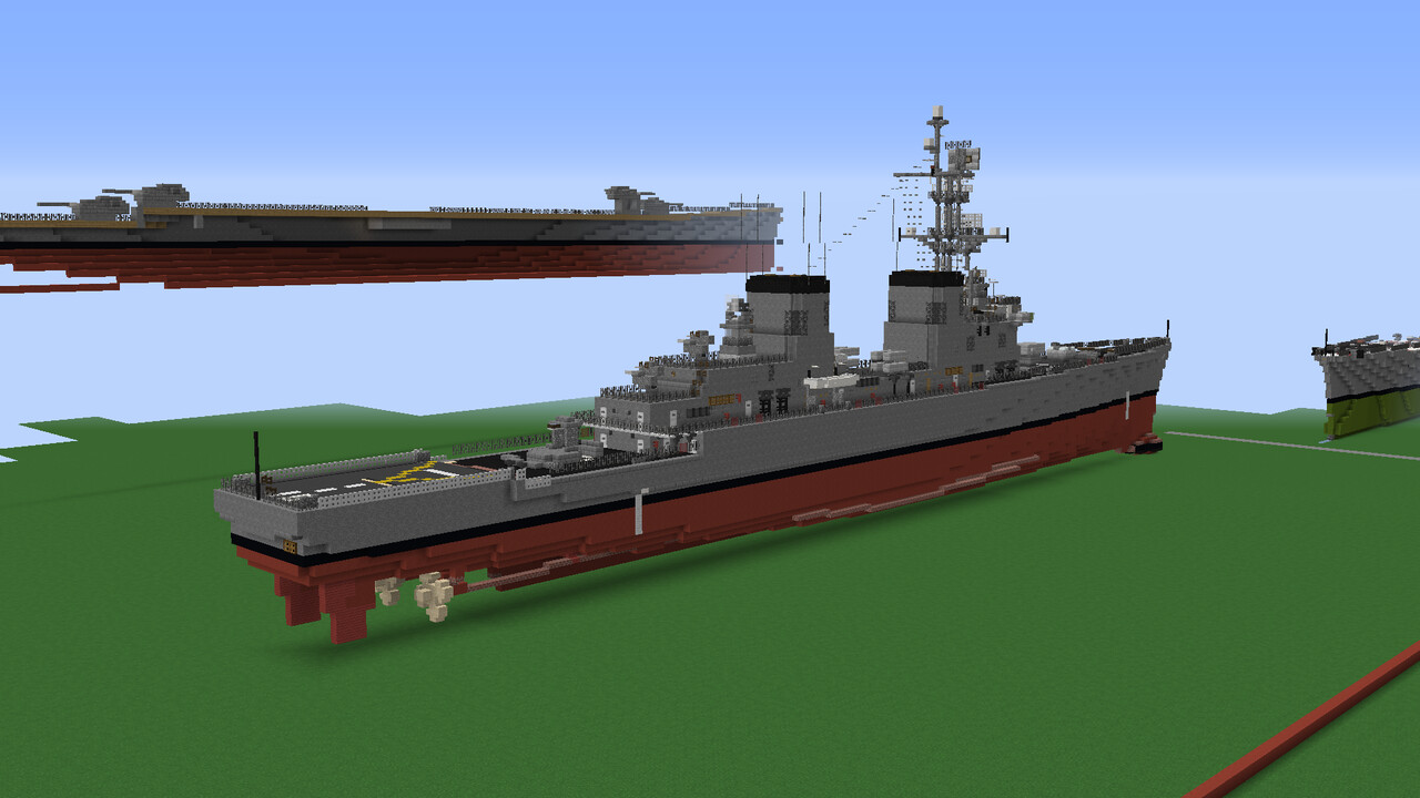 IJN Tenryuu (Fictional Imperial Japanese Guided Missile Cruiser) 1:1 ...