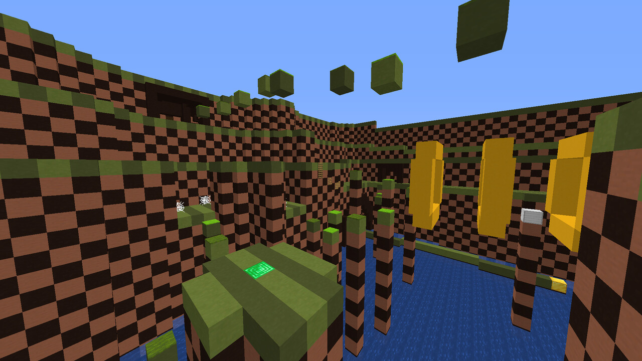 Sonic Parkour (Competition Map 8/9/20-8/16/20) Java/Win10 Minecraft Map