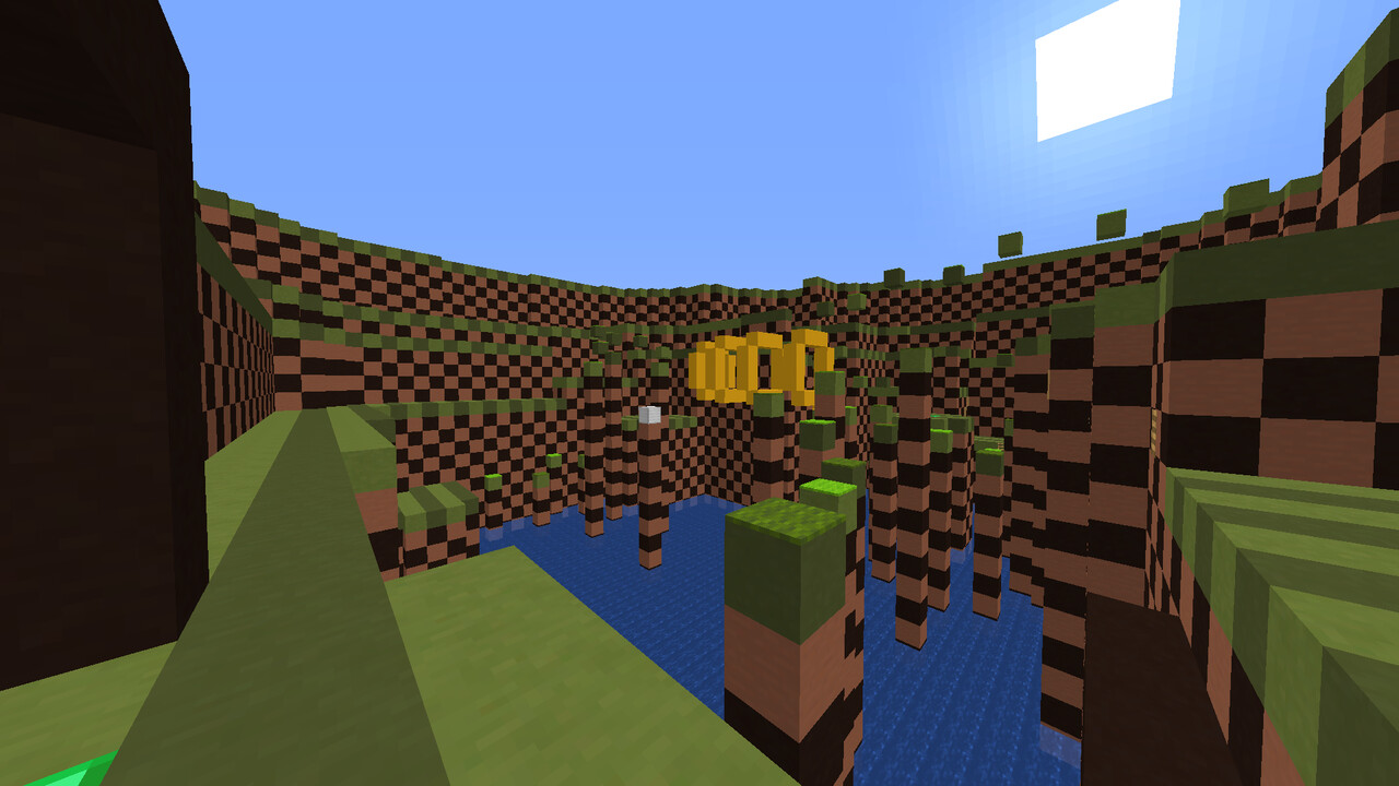 Sonic Parkour (Competition Map 8/9/20-8/16/20) Java/Win10 Minecraft Map