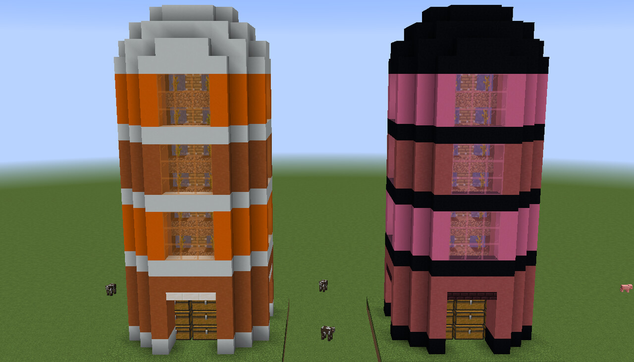 Automatic Pumpkin and Melon Silo - 1.11+ Minecraft Map