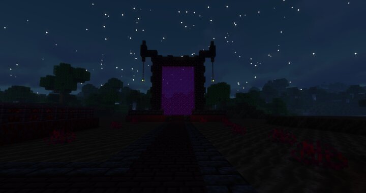 In the Hall's of the Nether King Minecraft Map