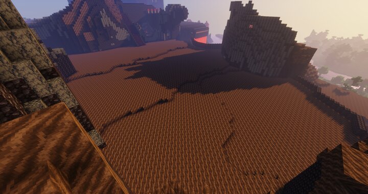 In the Hall's of the Nether King Minecraft Map