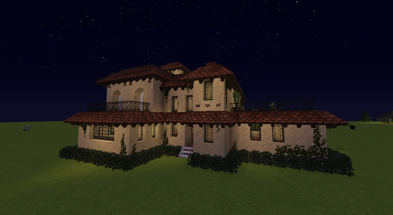 Spanish Villa/Finca Minecraft Map