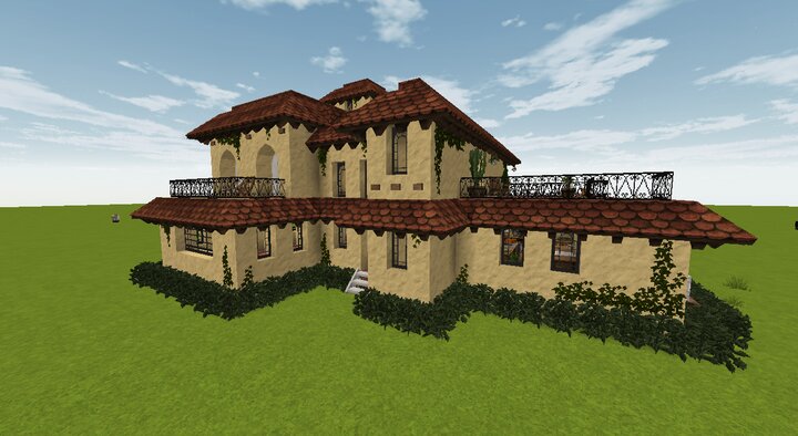 Spanish Villa/Finca Minecraft Map