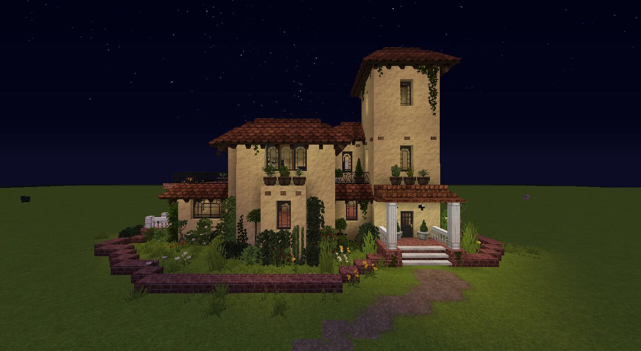 Spanish Villa/Finca Minecraft Map