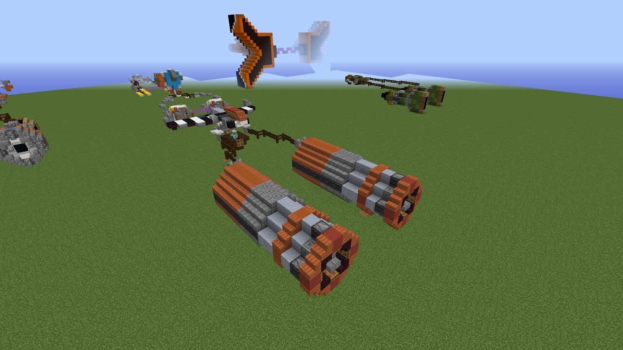 Star Wars: Clegg Holdfast's Podracer Minecraft Map