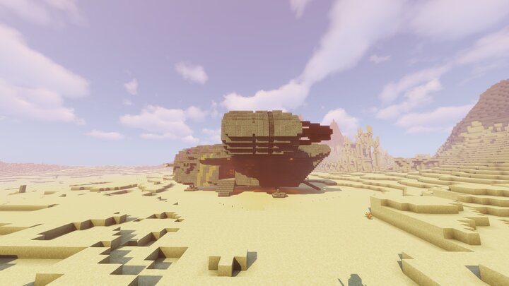 The Mandalorian - Razor Crest Minecraft Map