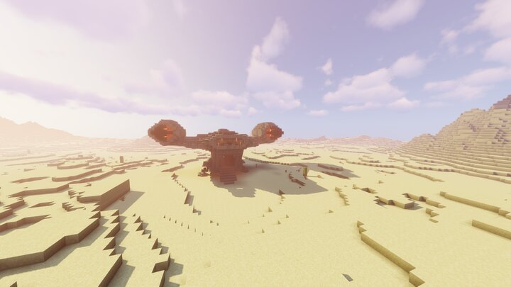 The Mandalorian - Razor Crest Minecraft Map