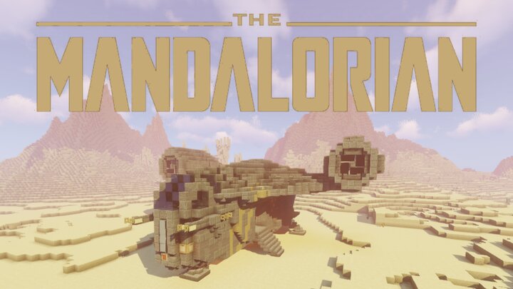 The Mandalorian - Razor Crest Minecraft Map