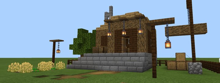 Mini-Lumberjack HOUSE Minecraft Map