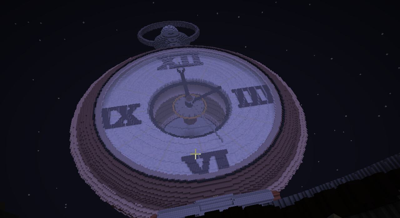 Giant Pocket watch Minecraft Map