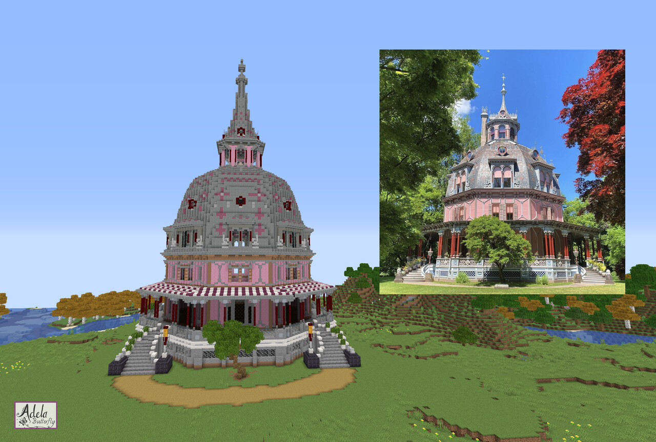 Octagonal Armour Stiner house Minecraft Map