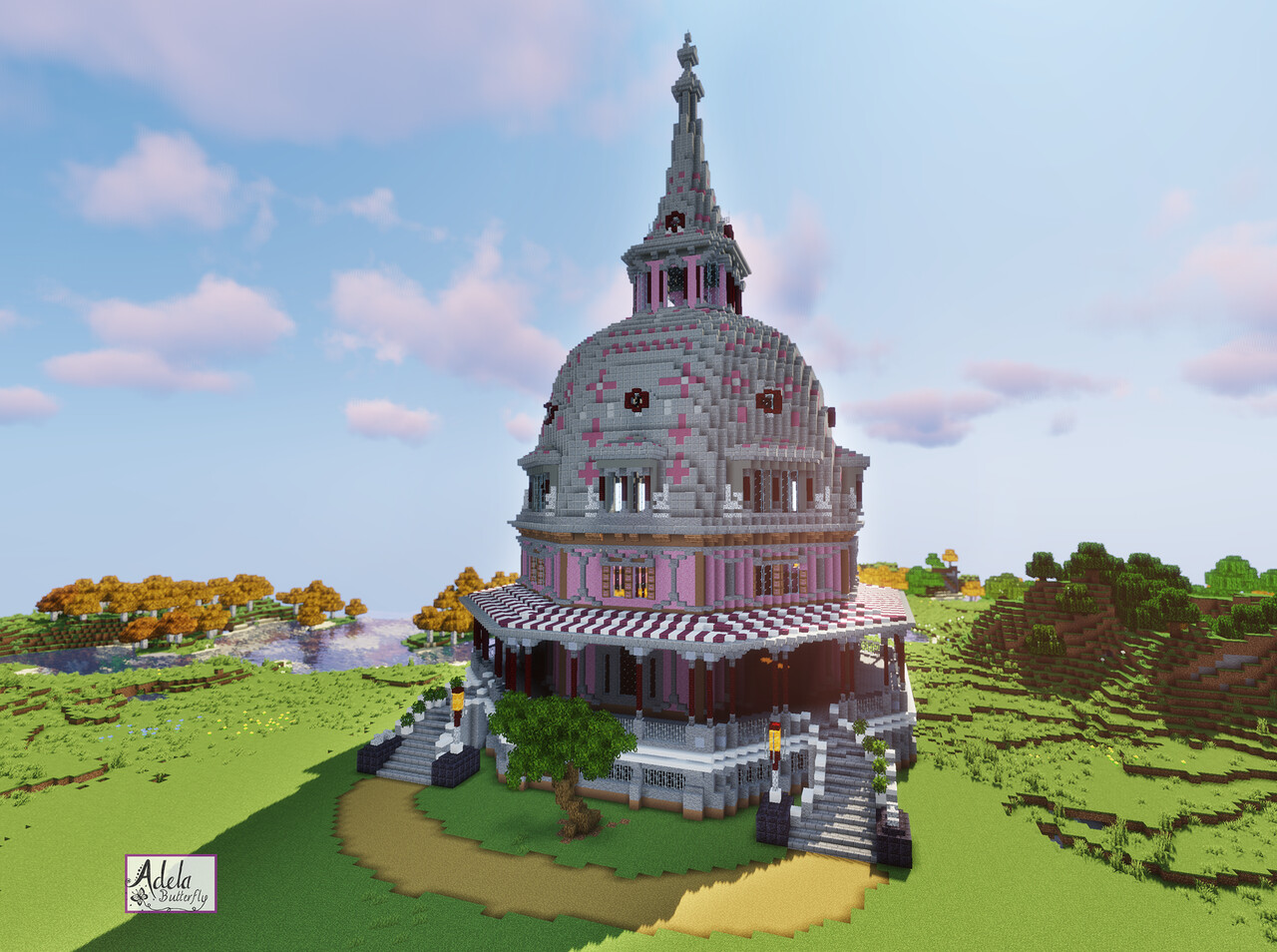 Octagonal Armour Stiner house Minecraft Map